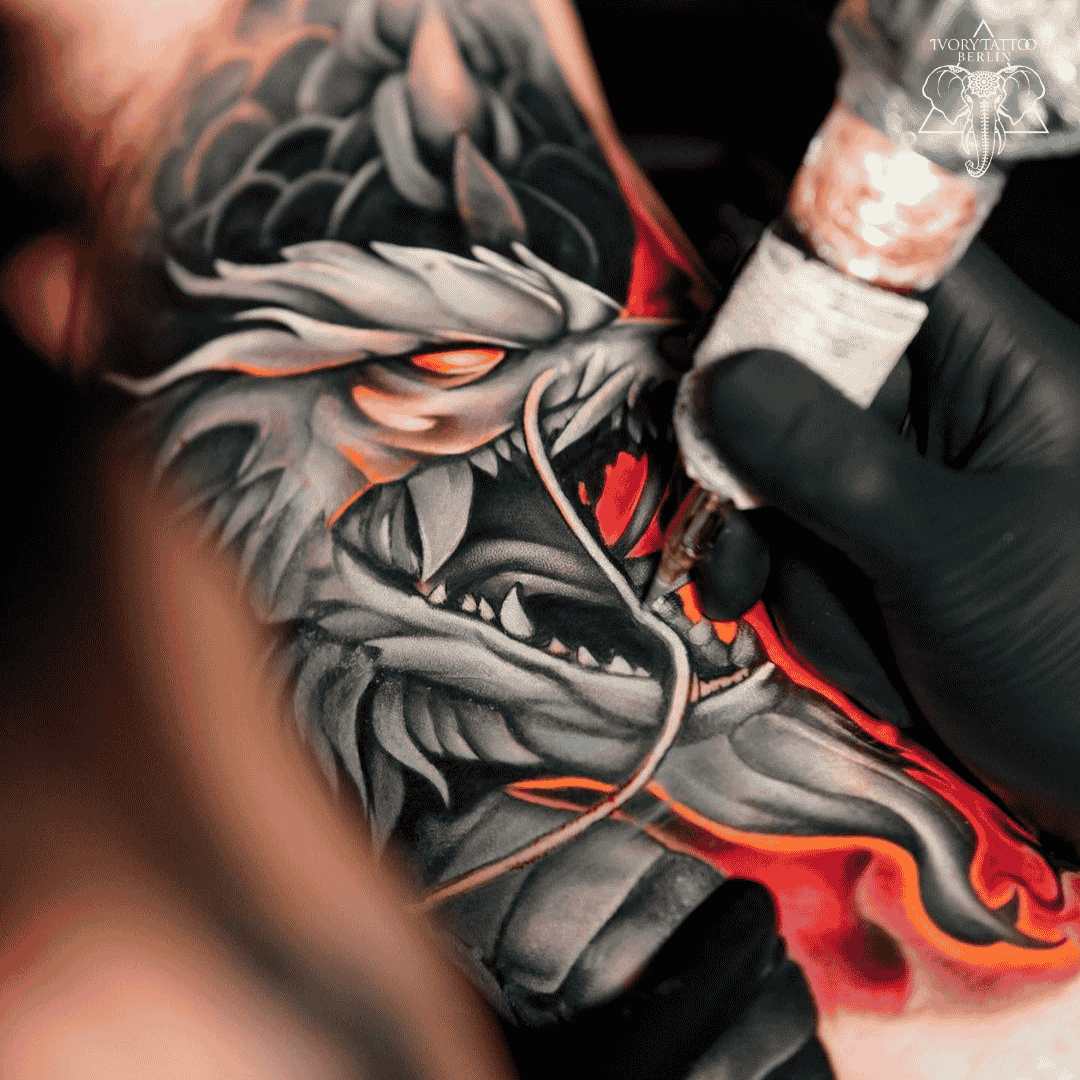 Farbtattoos Tattoo Studio Wiesbaden Tattoostudio